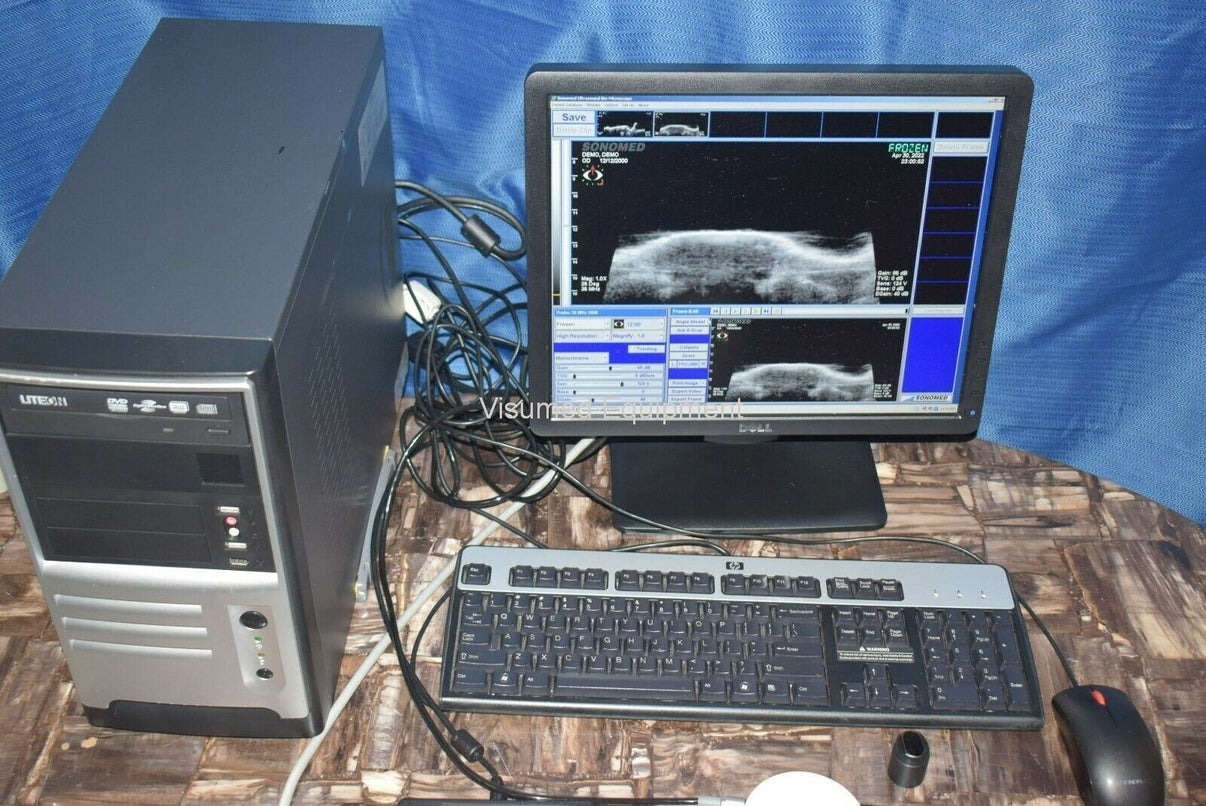 Sonomed Vumax II UBM Ophthalmic Ultrasound Biomicroscopy Glaucoma