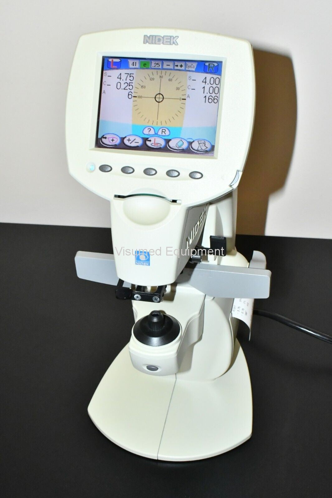 Nidek LM-600 Auto Lensmeter Lensometer with Printer - Visumed Equipment